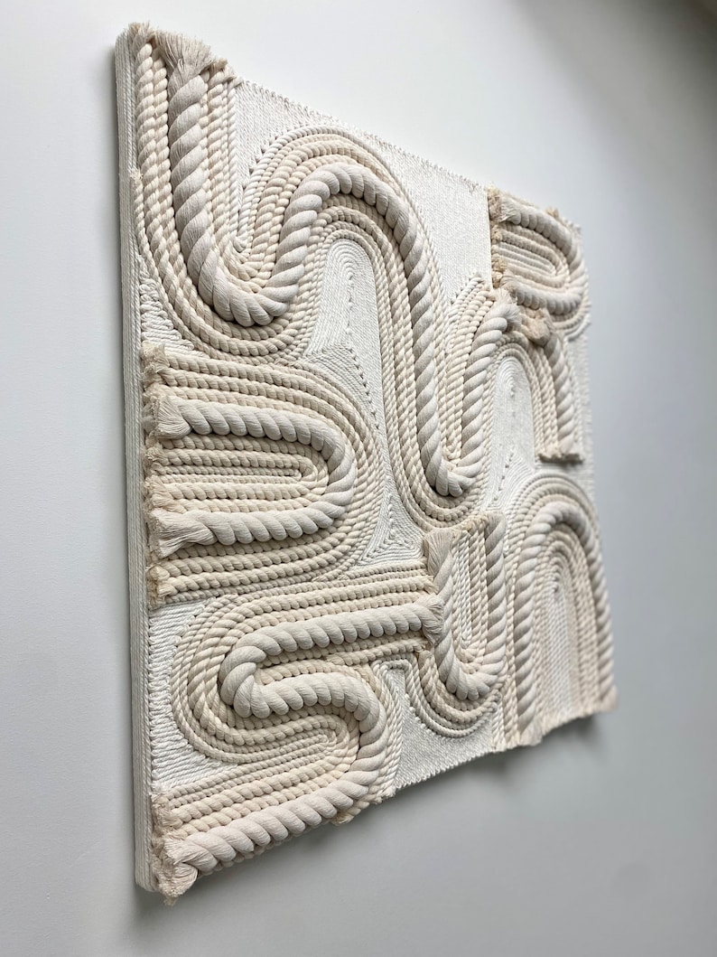 Fiber Art Wall Hanging Contemporary Art for Modern Home - Etsy