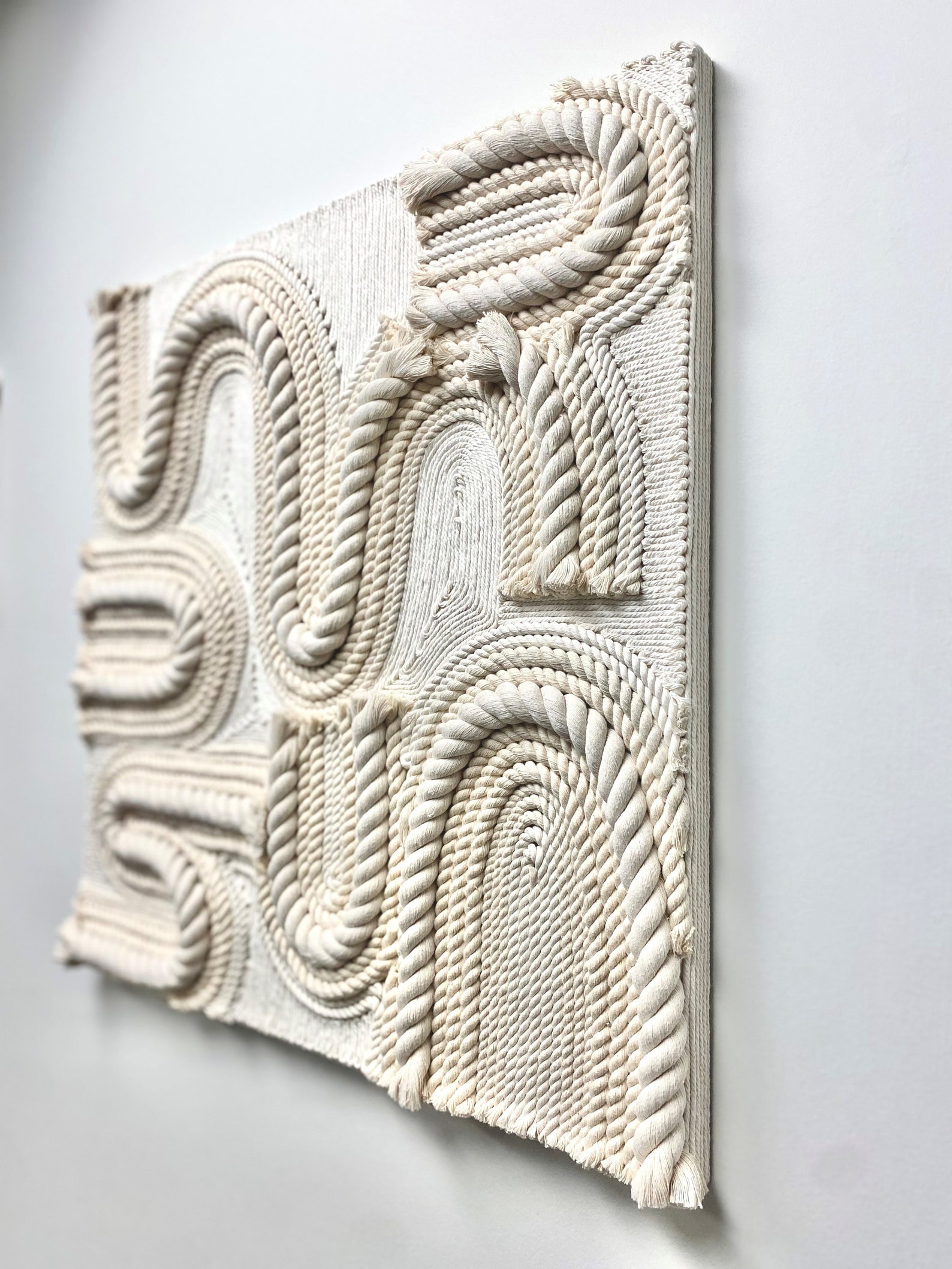 Fiber Art Wall Hanging Contemporary Art for Modern Home - Etsy