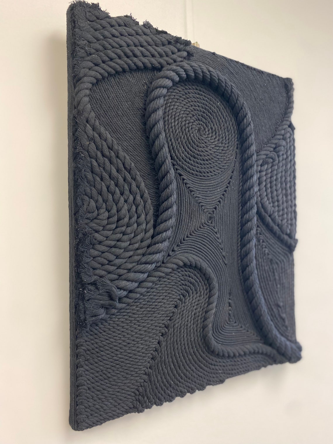 Fiber Art Wall Hanging, Contemporary Art for Modern Home Statement ...