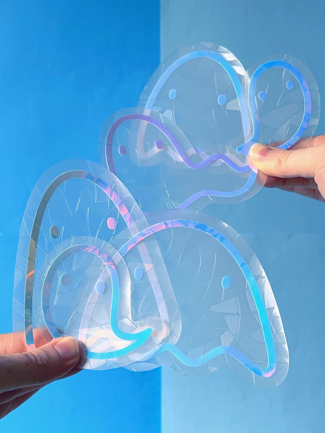 Bunch of Boos Suncatcher Sticker Set: Rainbow Maker Window Decals ...