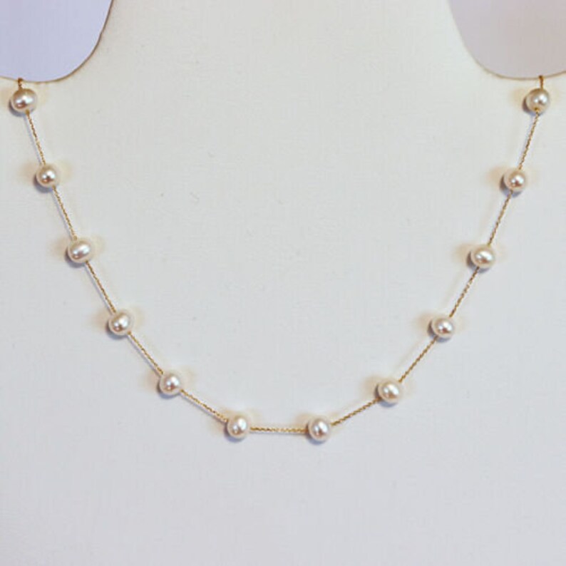 Effy Cultured Freshwater Pearl Station 18 Necklace In Etsy