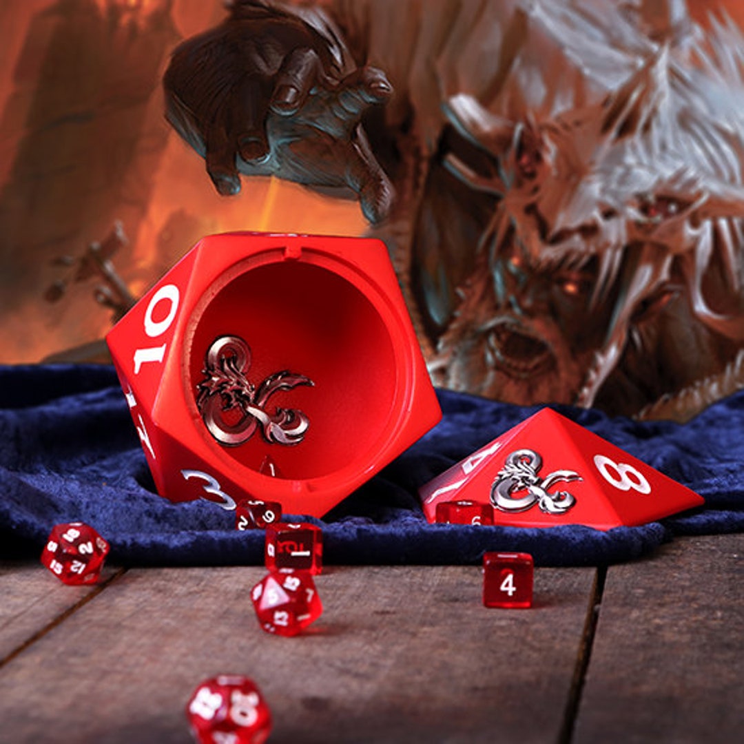 D20 Dice Box With Personalised Scroll - Etsy