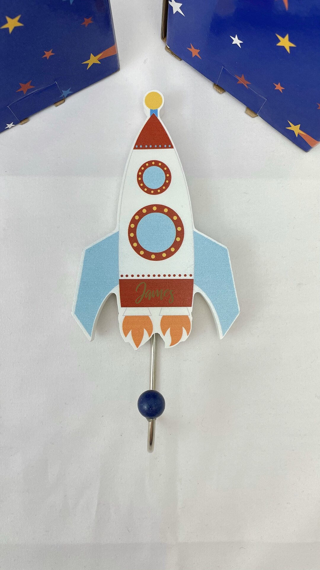 Space Rocket Door Hook - Etsy