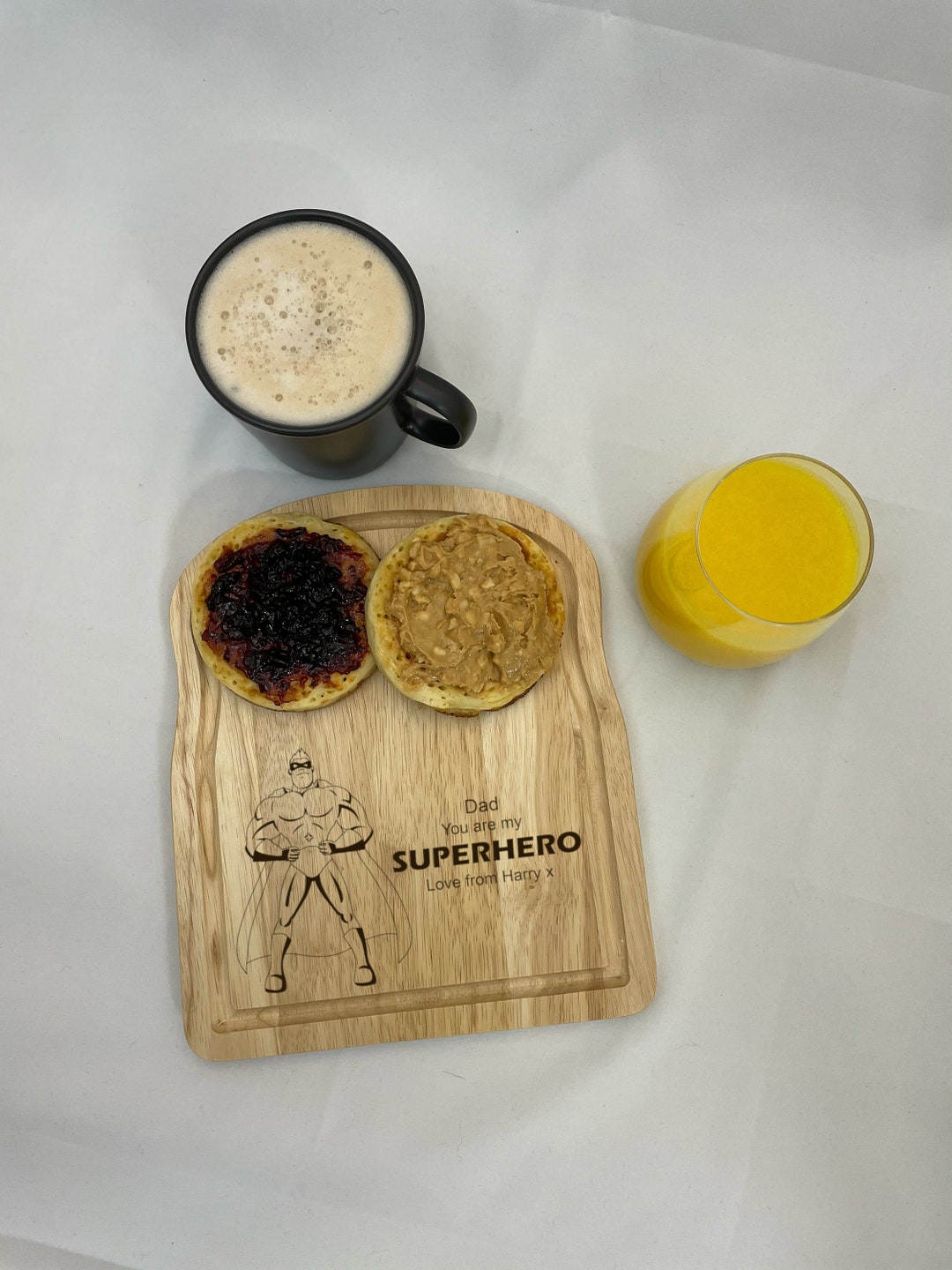 Superhero Toast Dippy Egg Board - Etsy