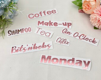 Text Decal - Etsy UK