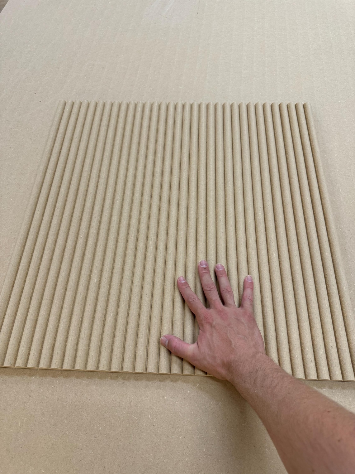 Reeded Wall Panel | DIY Ribbed Panels | Decorative MDF Panel Kit - Etsy