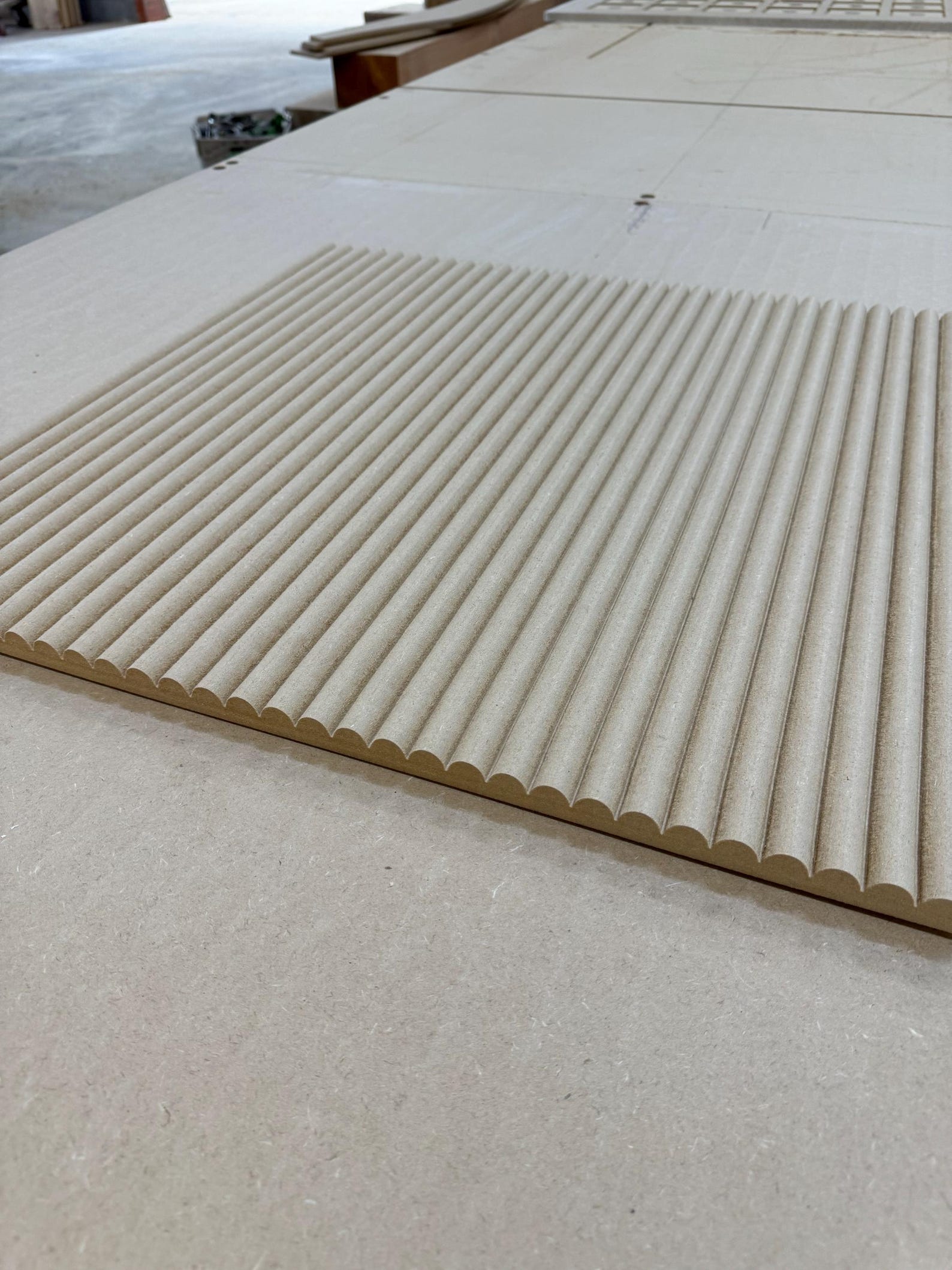 Reeded Wall Panel | DIY Ribbed Panels | Decorative MDF Panel Kit - Etsy