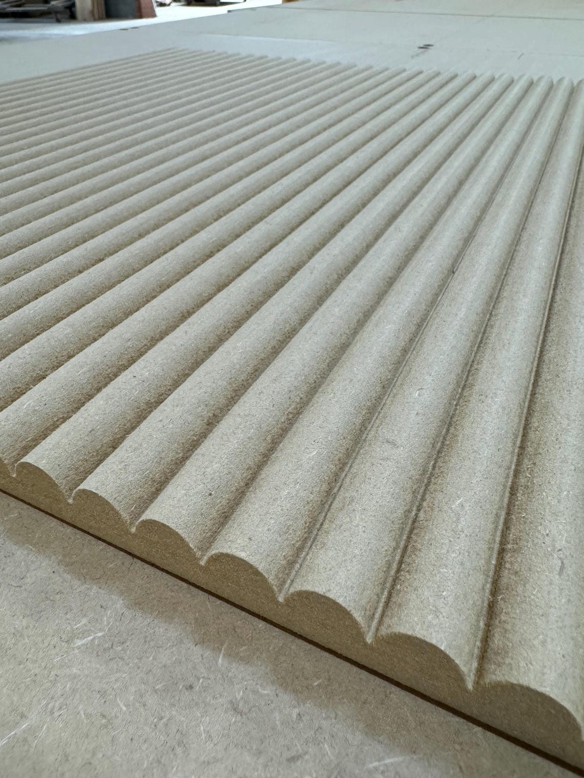 Reeded Wall Panel | DIY Ribbed Panels | Decorative MDF Panel Kit - Etsy