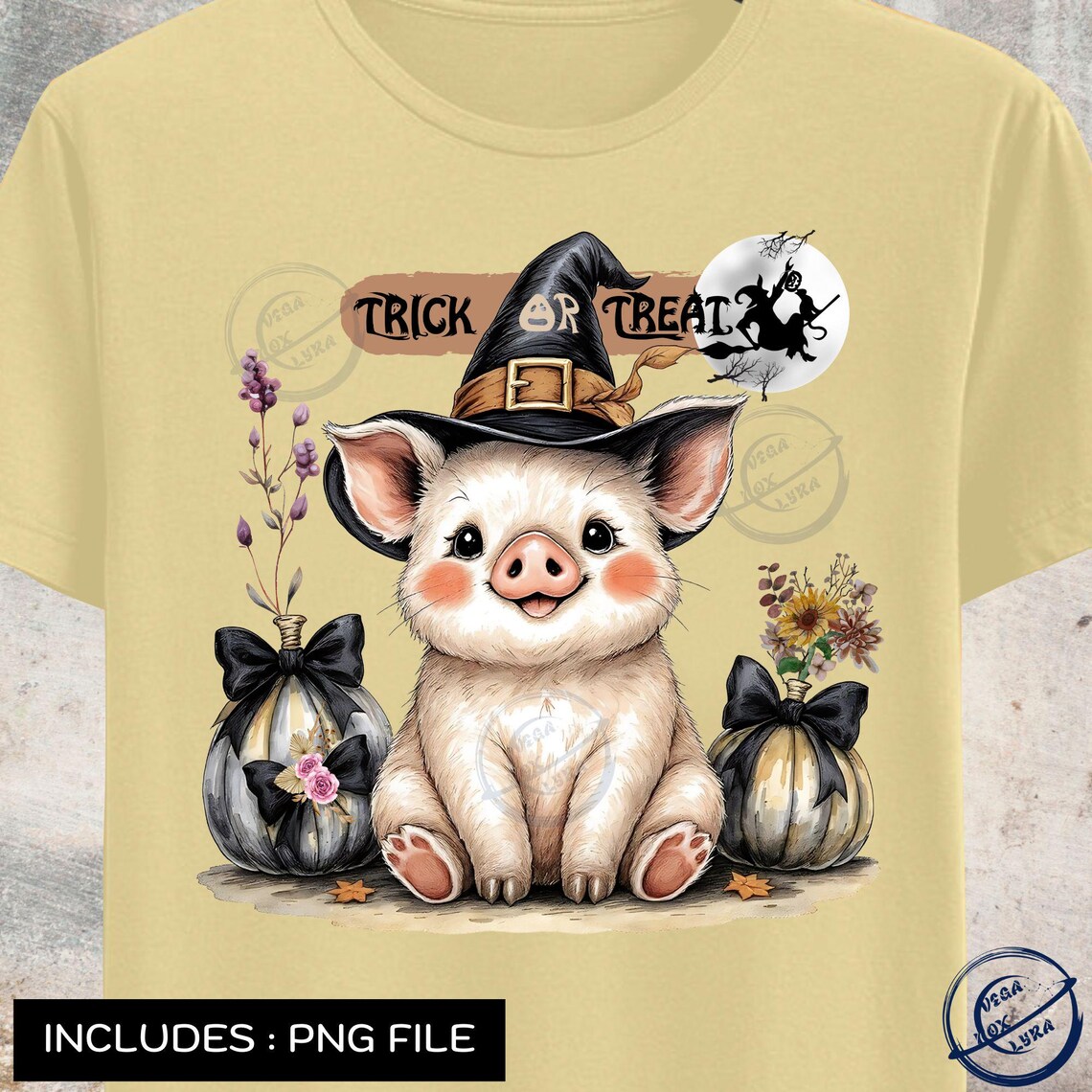 Halloween Cute Pig PNG, Trick or Treat Pig, Fall Holiday Cute Pig ...