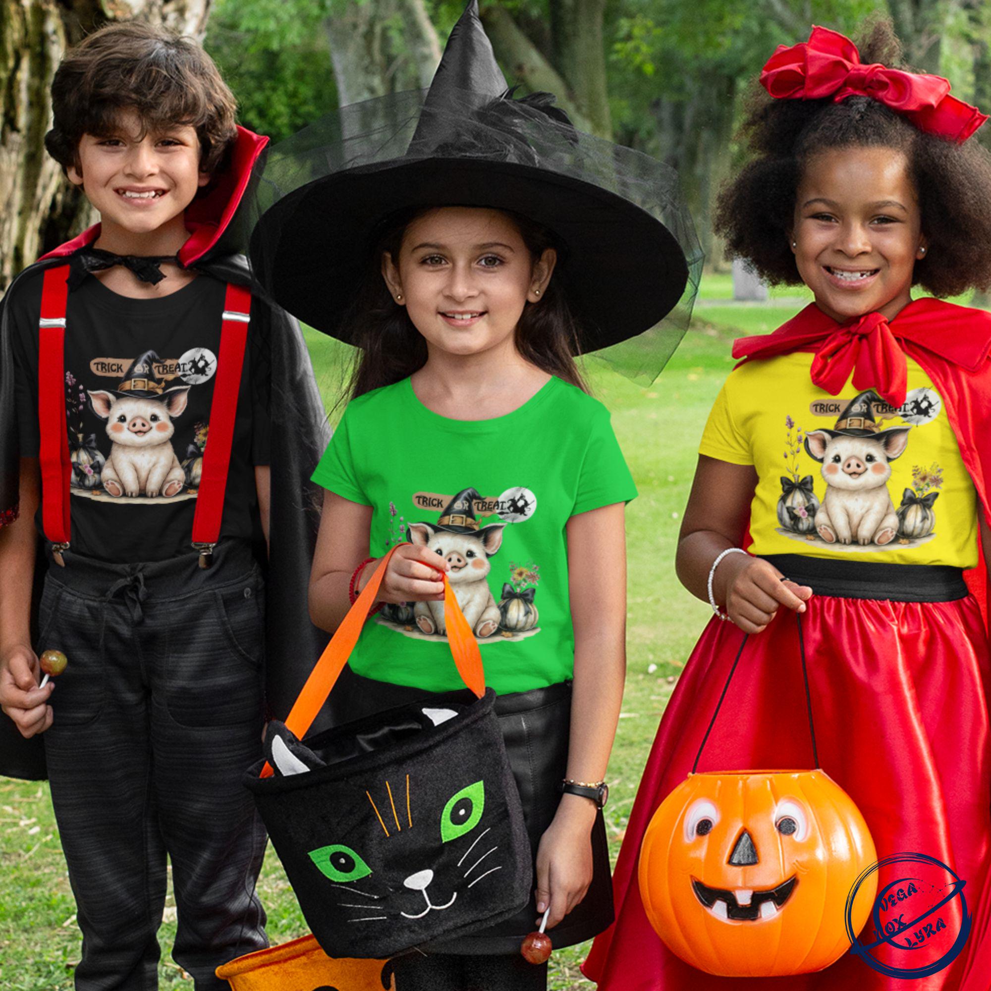 Halloween Cute Pig PNG, Trick or Treat Pig, Fall Holiday Cute Pig ...