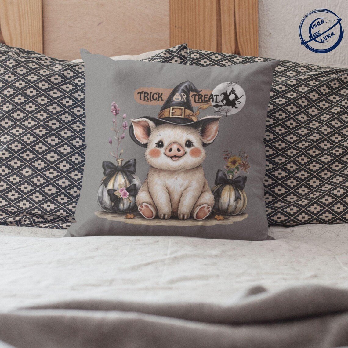 Halloween Cute Pig PNG, Trick or Treat Pig, Fall Holiday Cute Pig ...