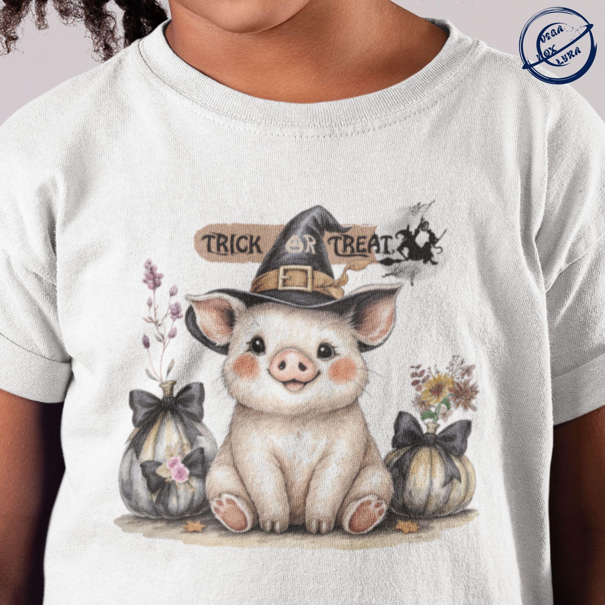 Halloween Cute Pig PNG, Trick or Treat Pig, Fall Holiday Cute Pig ...