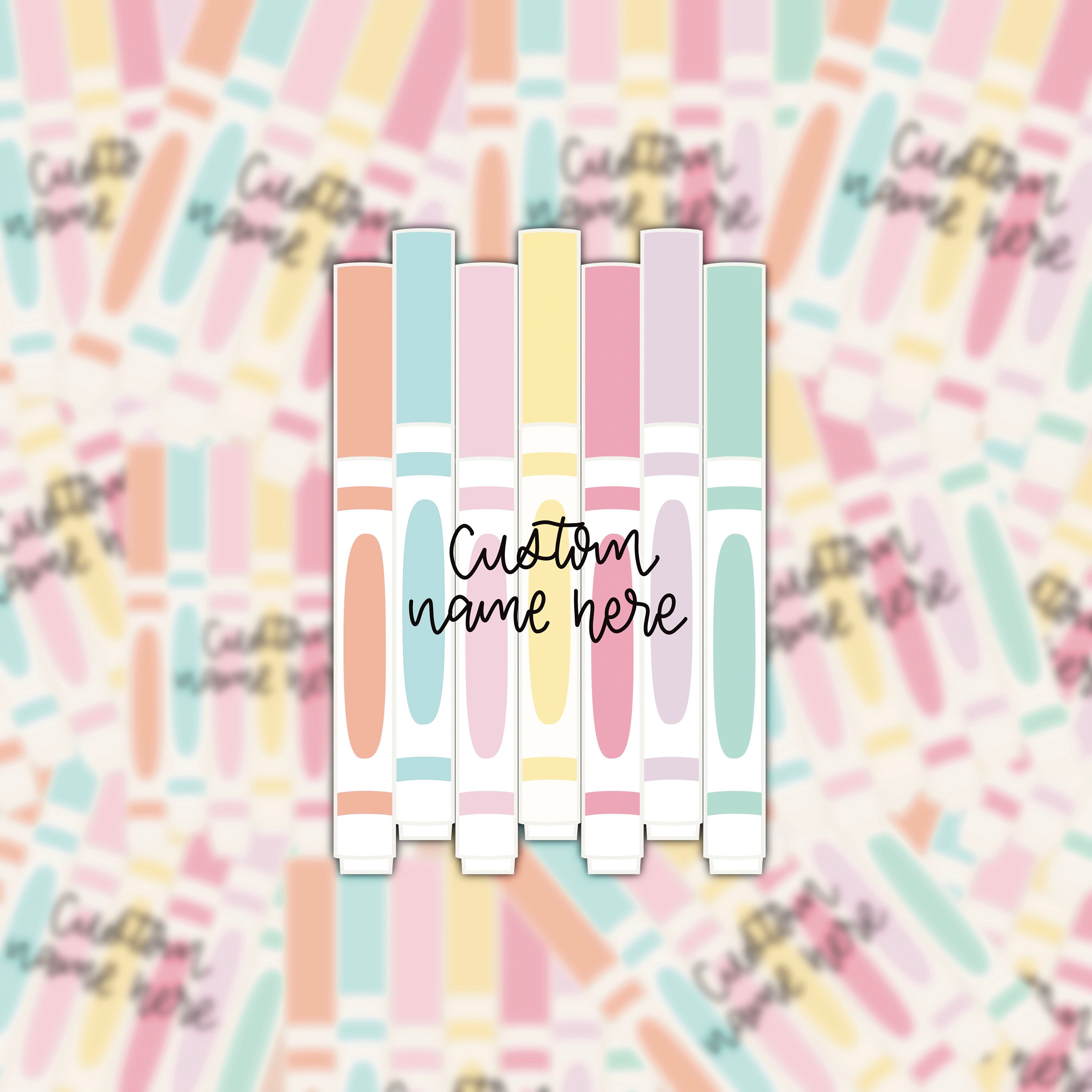 Personalized Teacher Sticker teacher Appreciation Sticker - Etsy