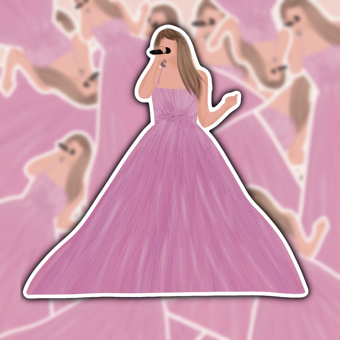Enchanted Era Illustration Sticker |eras Tor Costume Sticker | Swiftie ...