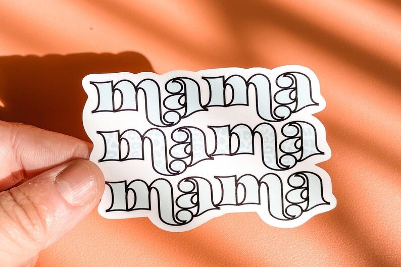 Mama Sicker Mothers Day Sticker Decal Vinyl Sticker I - Etsy