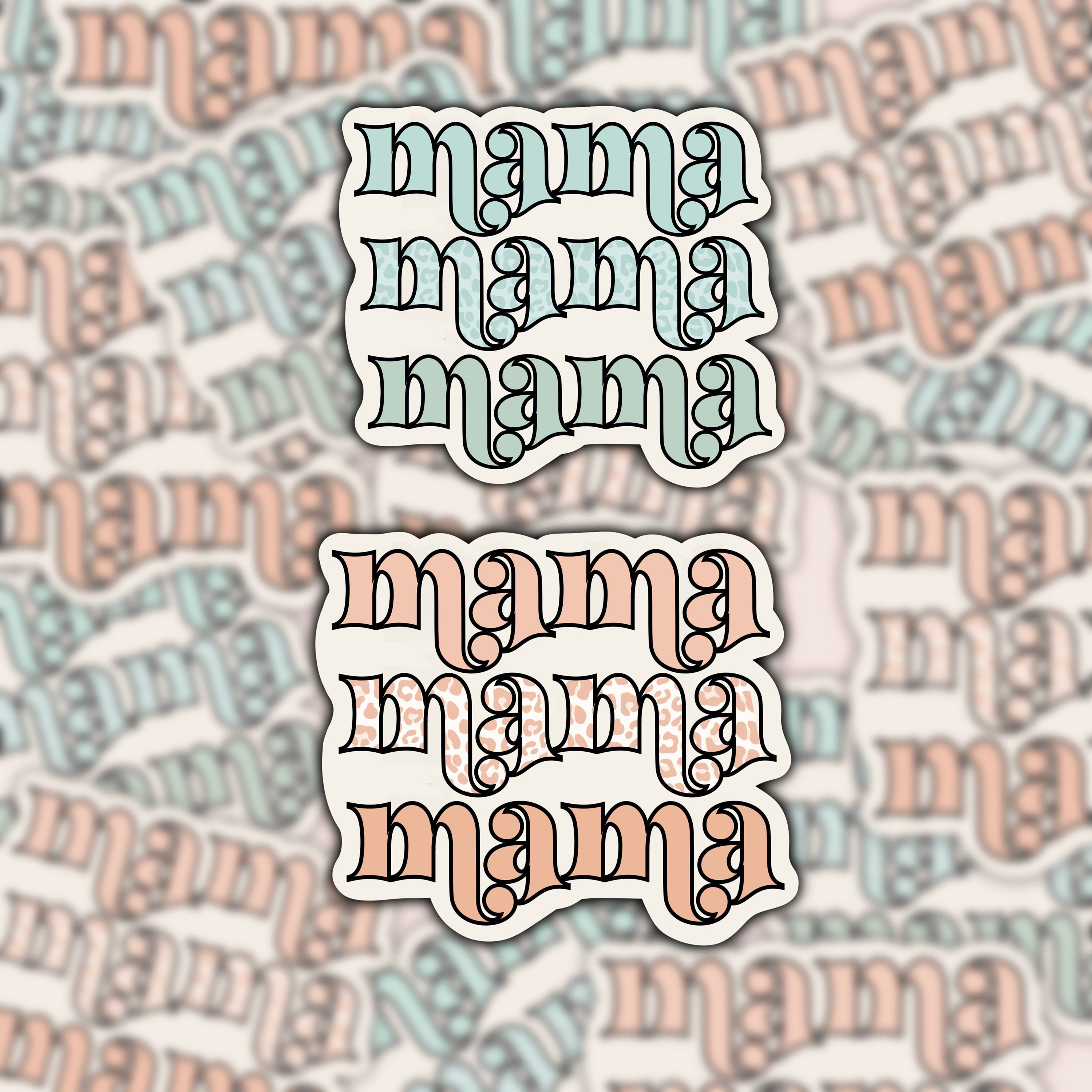 Mama Sicker Mothers Day Sticker Decal Vinyl Sticker I - Etsy