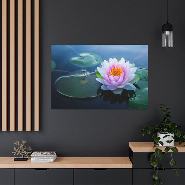 Canvas Lily Pad Art - Etsy