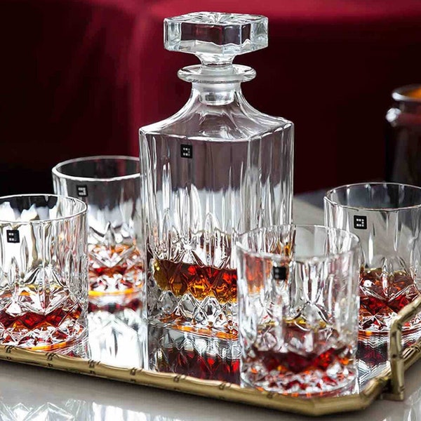 Vintage Decanter Set - Etsy