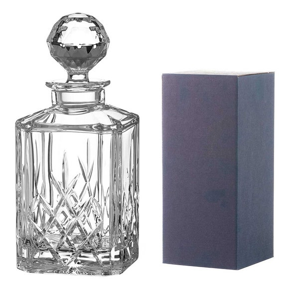 Square Decanter - Etsy