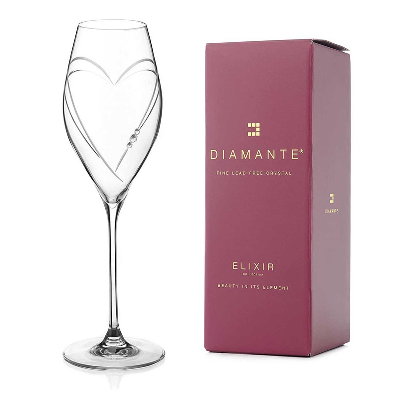 Prosecco Glasses With Design - Etsy UK