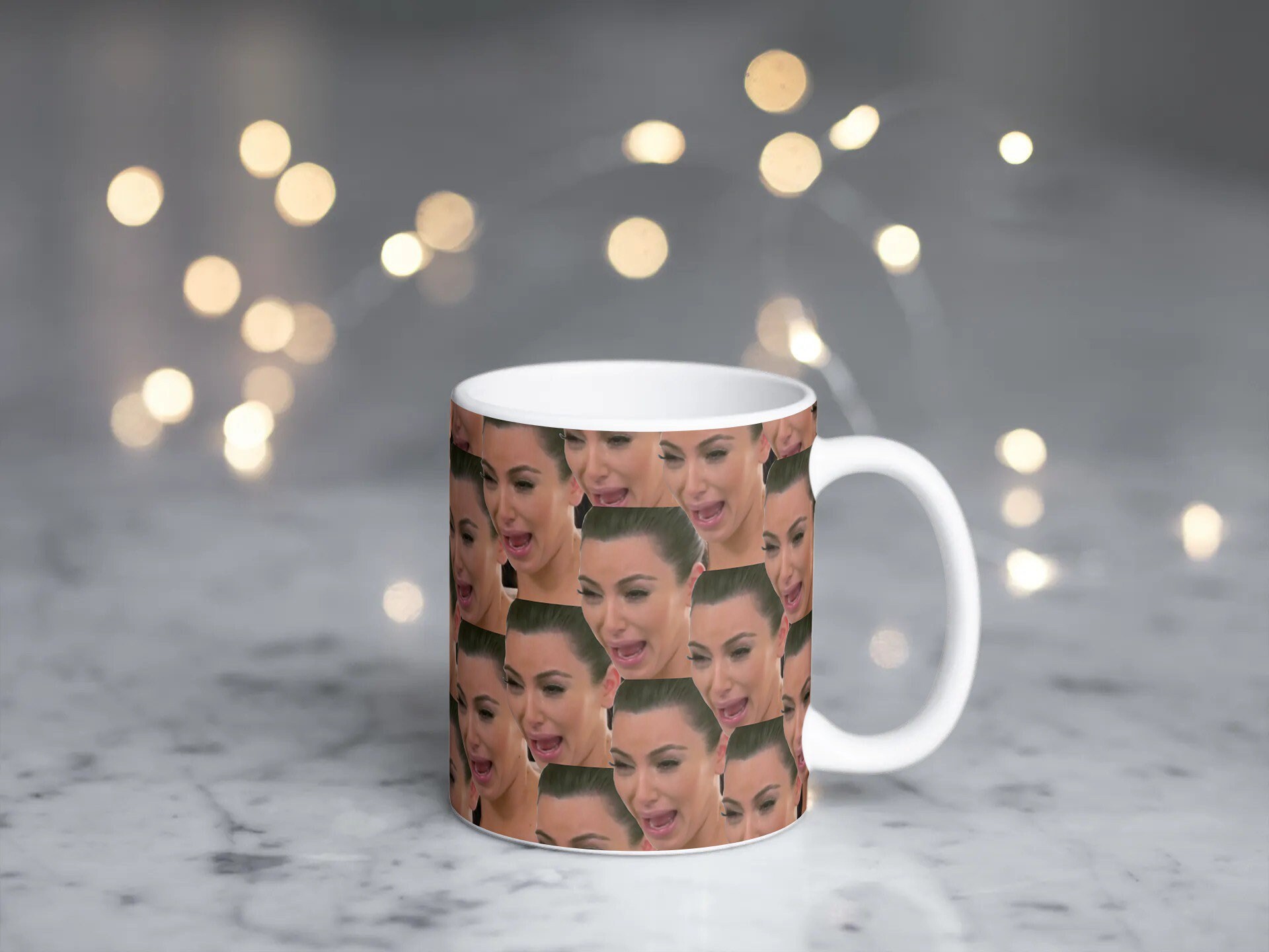 PikMe Kim Kardashian Funny Meme, Coffee/Tea Mug sold by Iryna Vasylieva ...