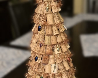 Handmade Wine Cork Santa Hat Christmas Decor Seasonal Decor - Etsy