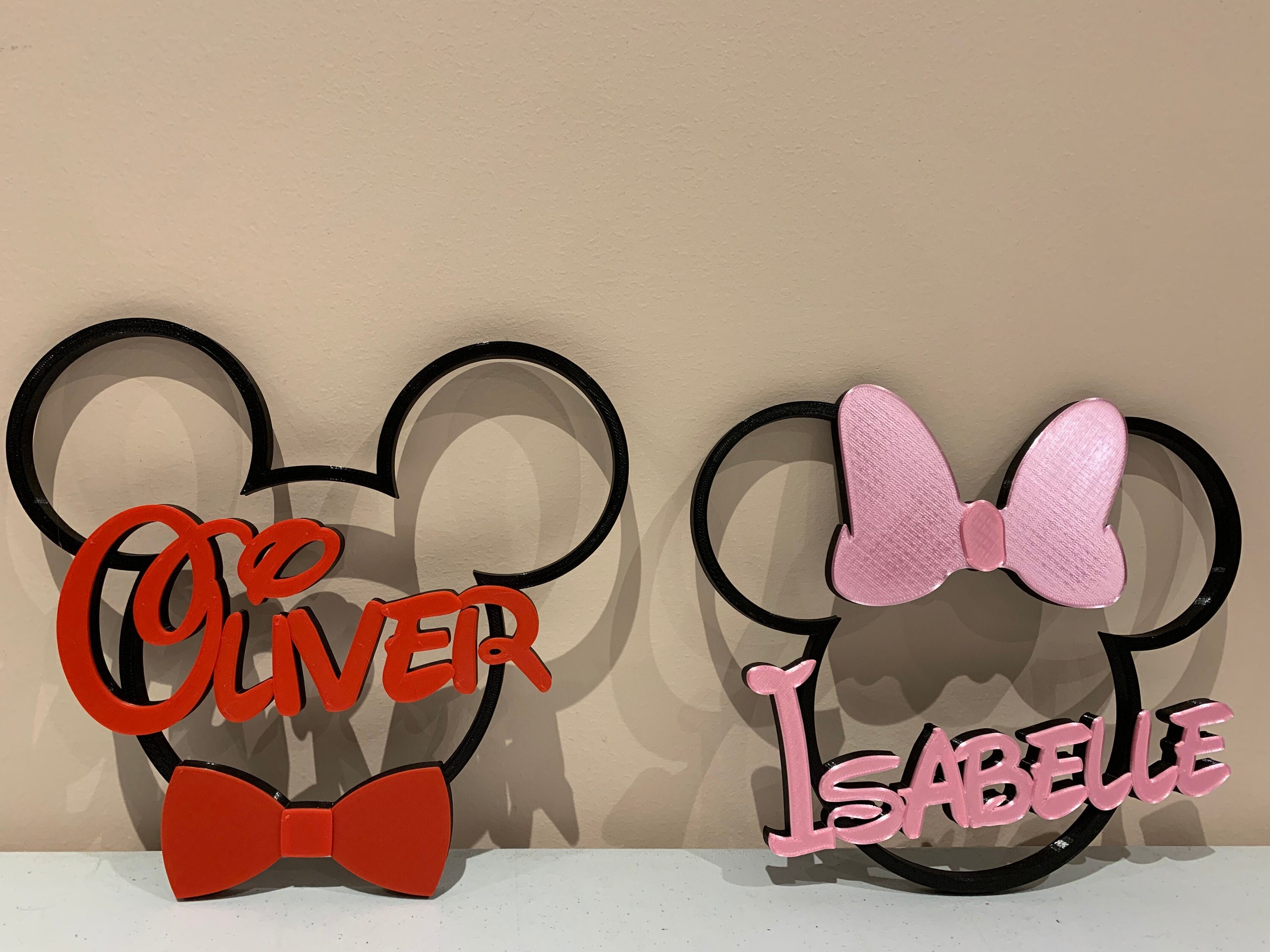 Disney Style Personalized Wall Sign - Etsy