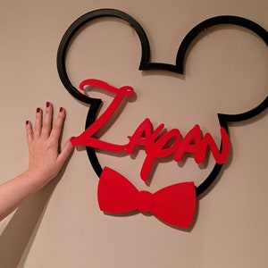 Disney Style Personalized Wall Sign - Etsy