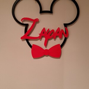 Disney Style Personalized Wall Sign - Etsy
