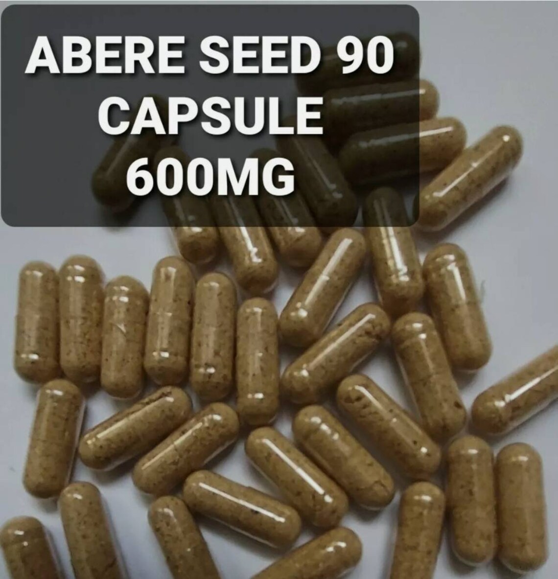 Abere Seeds(hunteria Umbellata) Capsules 90 600mg. - Etsy