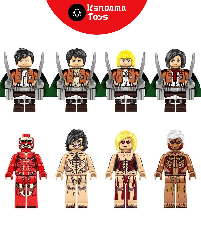 Lego Attack On Titan Decals