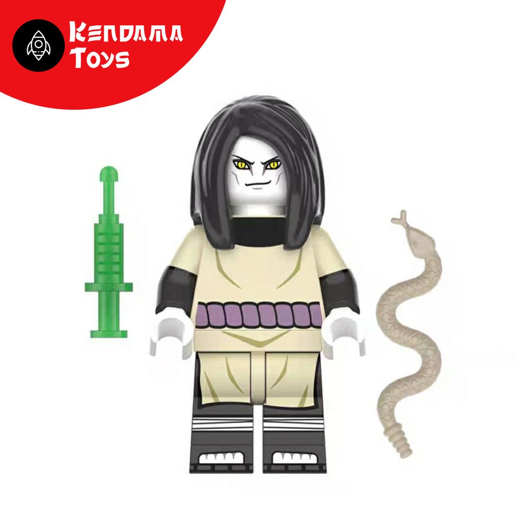 Set of 6 LEGO Compatible Naruto Minifi Figures Orochimaru - Etsy