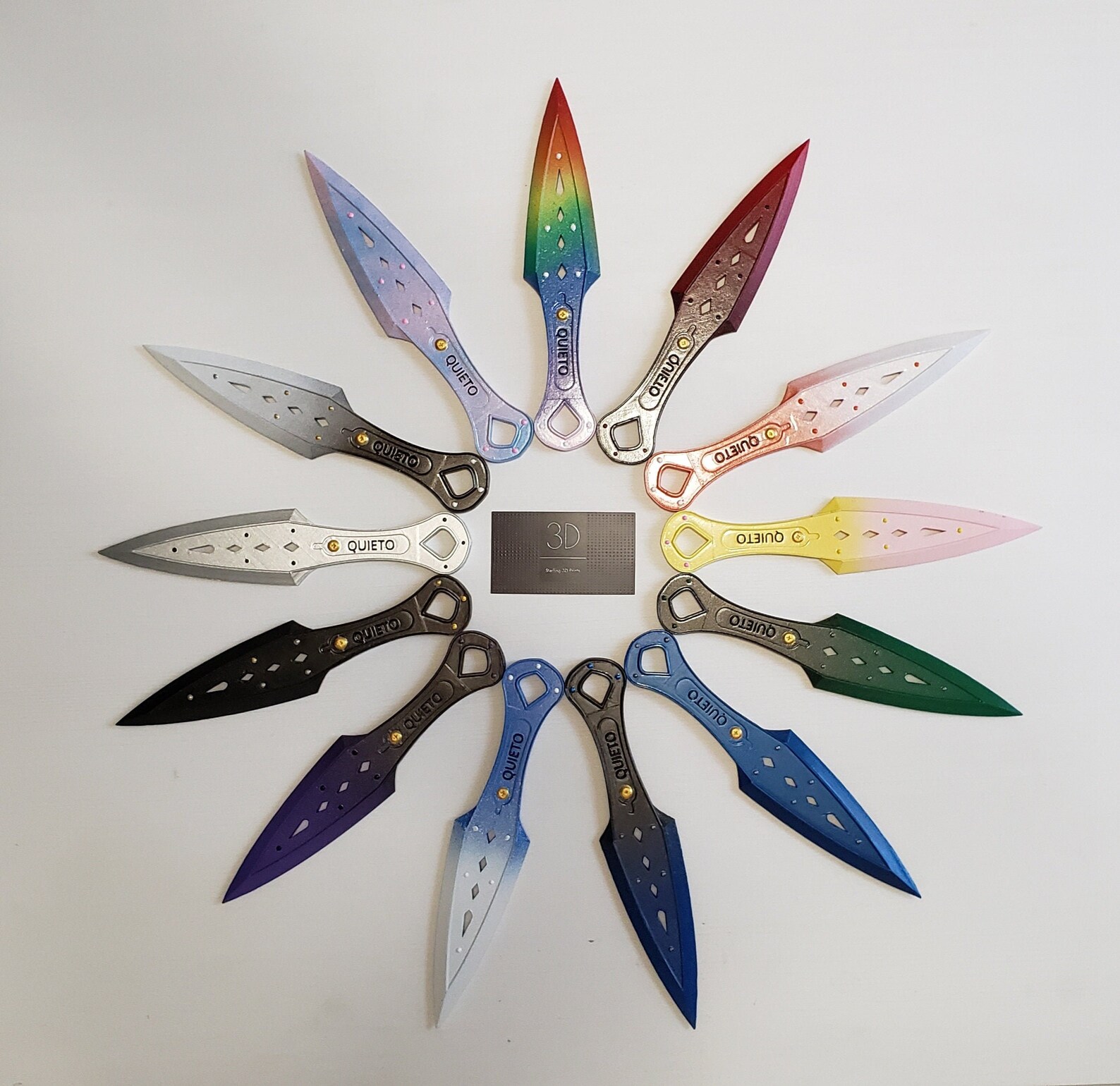 Apex Legends Wraith Heirloom Kunai Knife 3D Printed Cosplay - Etsy