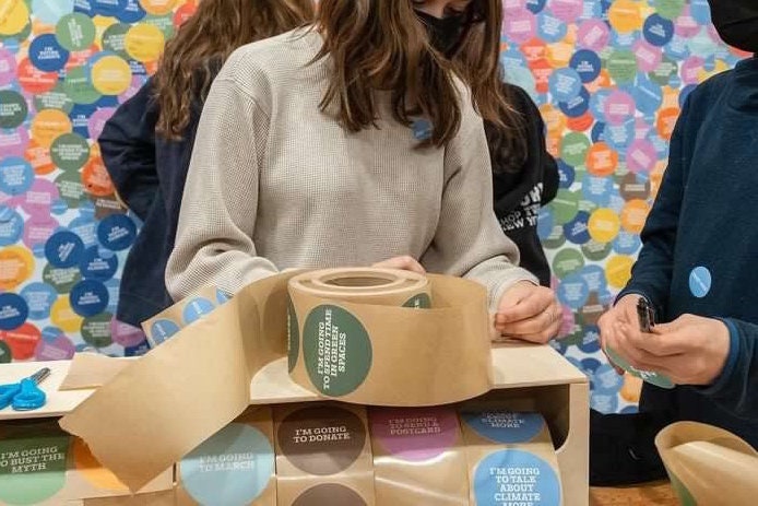 Sticker Roll Box, Large Box for Stickers, Sticker Dispenser, Large Roll ...