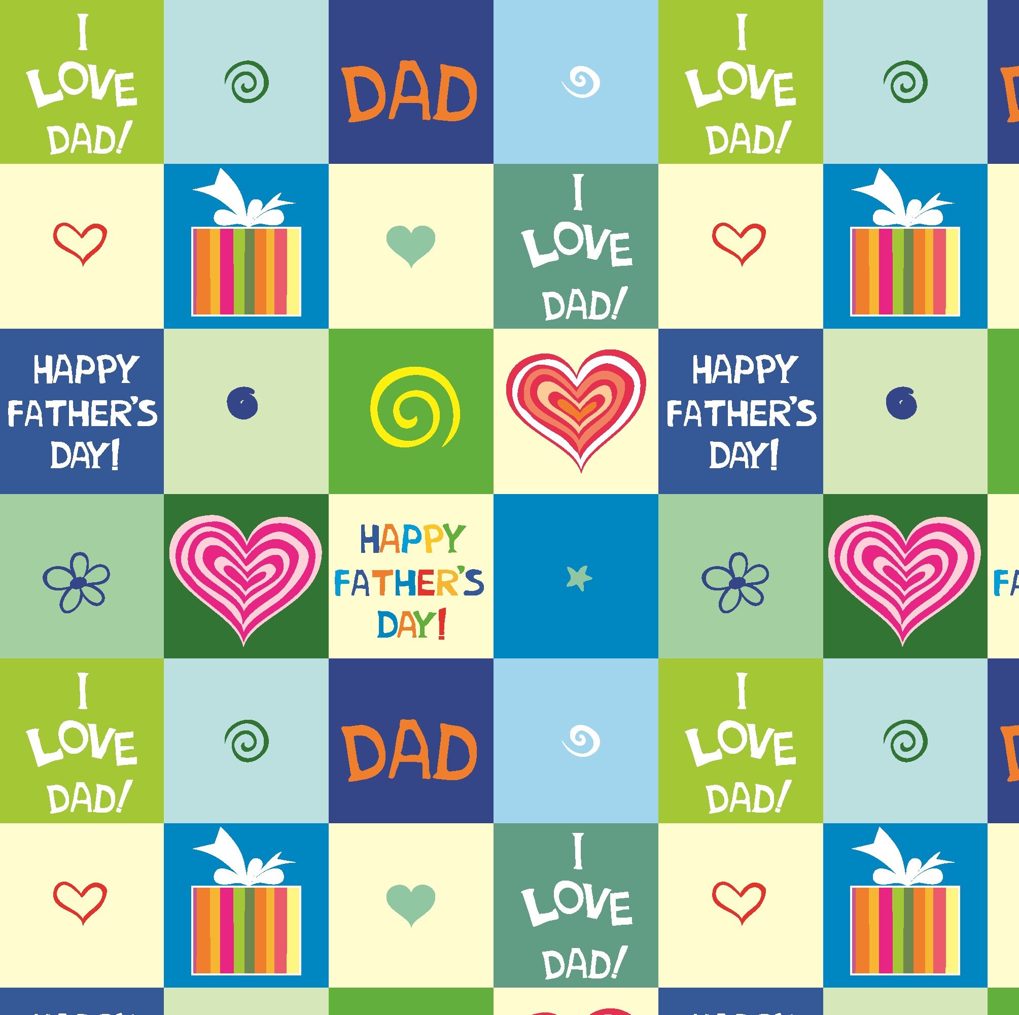 Fathers Day Wrapping paperFathers Day Gift WrapHappy Fathers | Etsy
