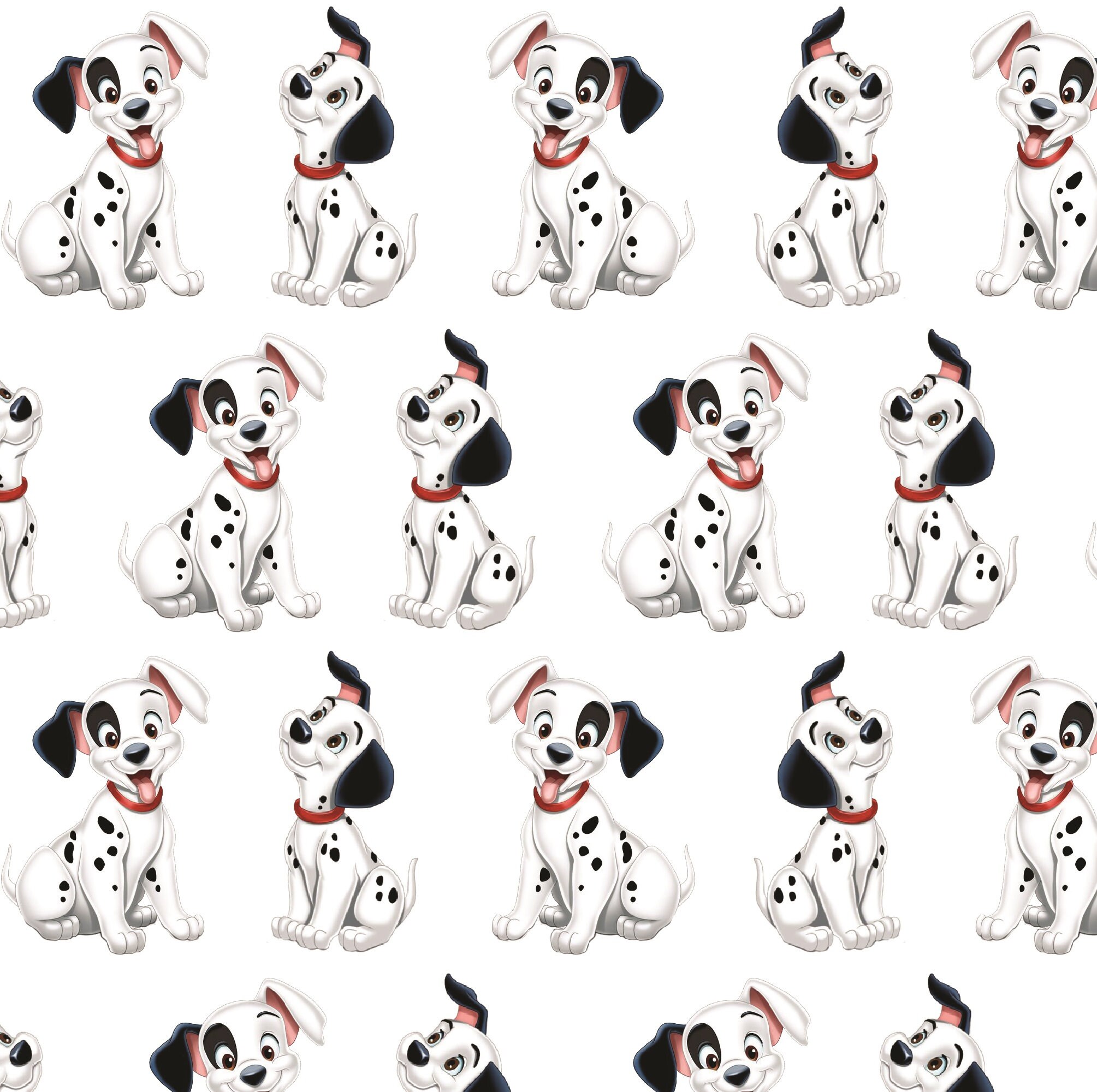 Gift Wrapping Wrapping Paper & Furoshiki 100gsm Heavy Weight Dalmatian ...