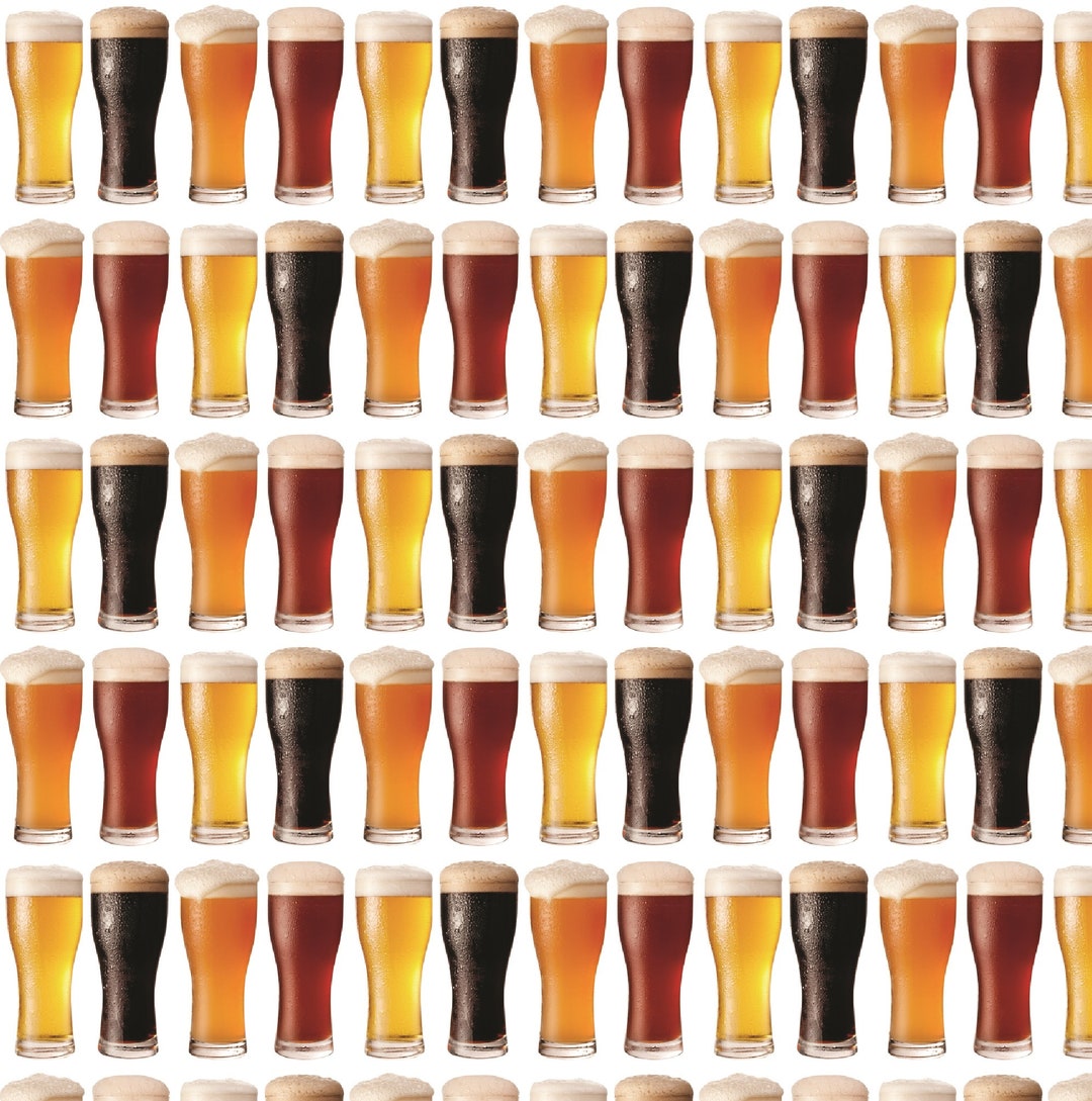 Novelty Beer Wrapping Paperbirthday Wrapvalentines Wrapbeer - Etsy