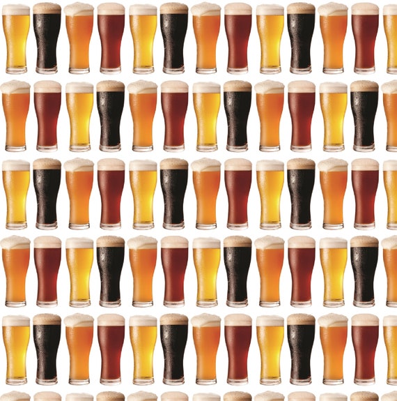 Novelty Beer Wrapping Paperbirthday Wrapvalentines Wrapbeer - Etsy