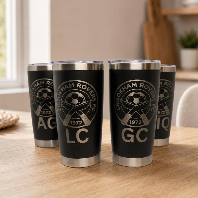 Custom Logo Mug Steel - Etsy UK