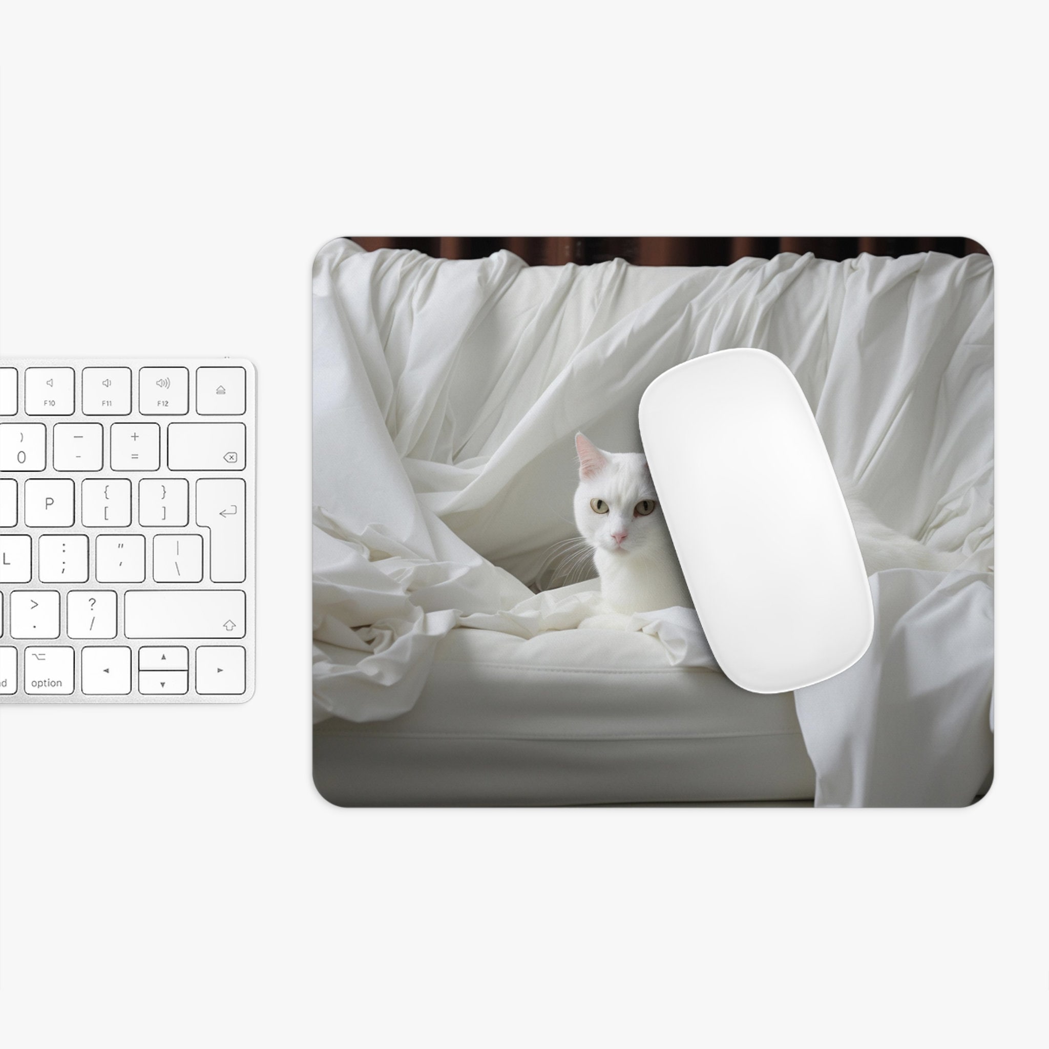 El Gato Blanco Mouse Pad Gaming Mouse Pad Music Mouse Pad - Etsy