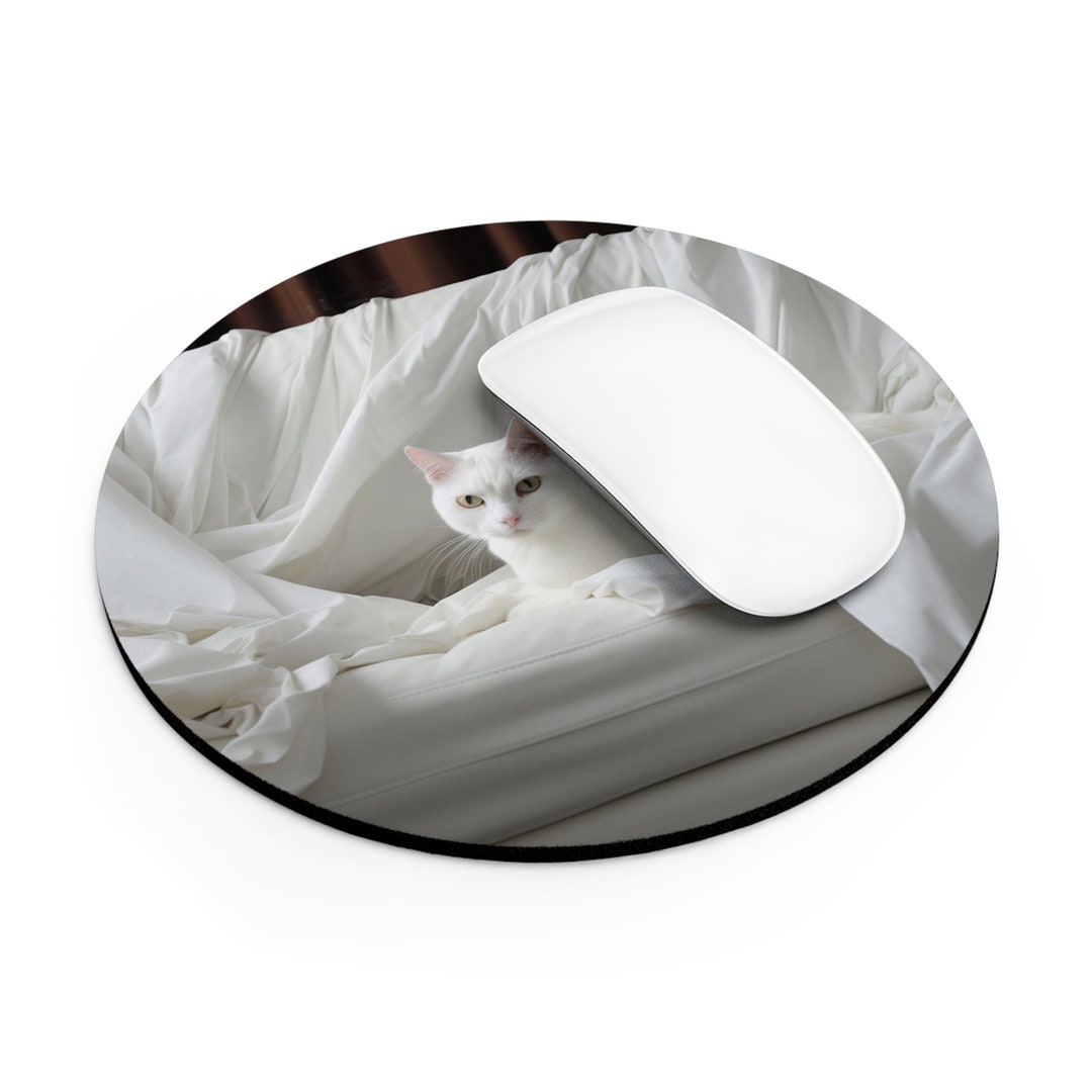 El Gato Blanco Mouse Pad Gaming Mouse Pad Music Mouse Pad - Etsy