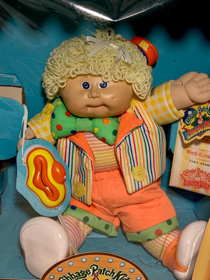 Cabbage Patch Kids Circus Kids…….vintage….rare Find - Etsy