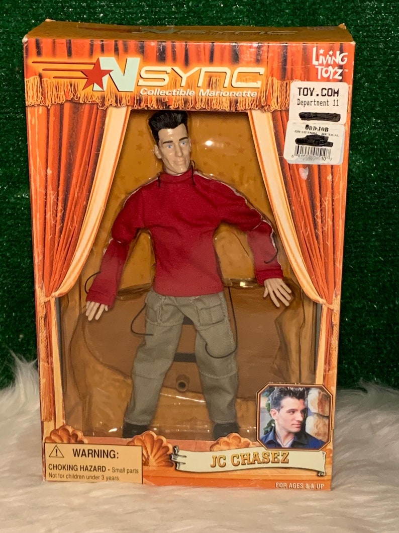 Vintage NSYNC JC Chasez Collectible Doll - Etsy