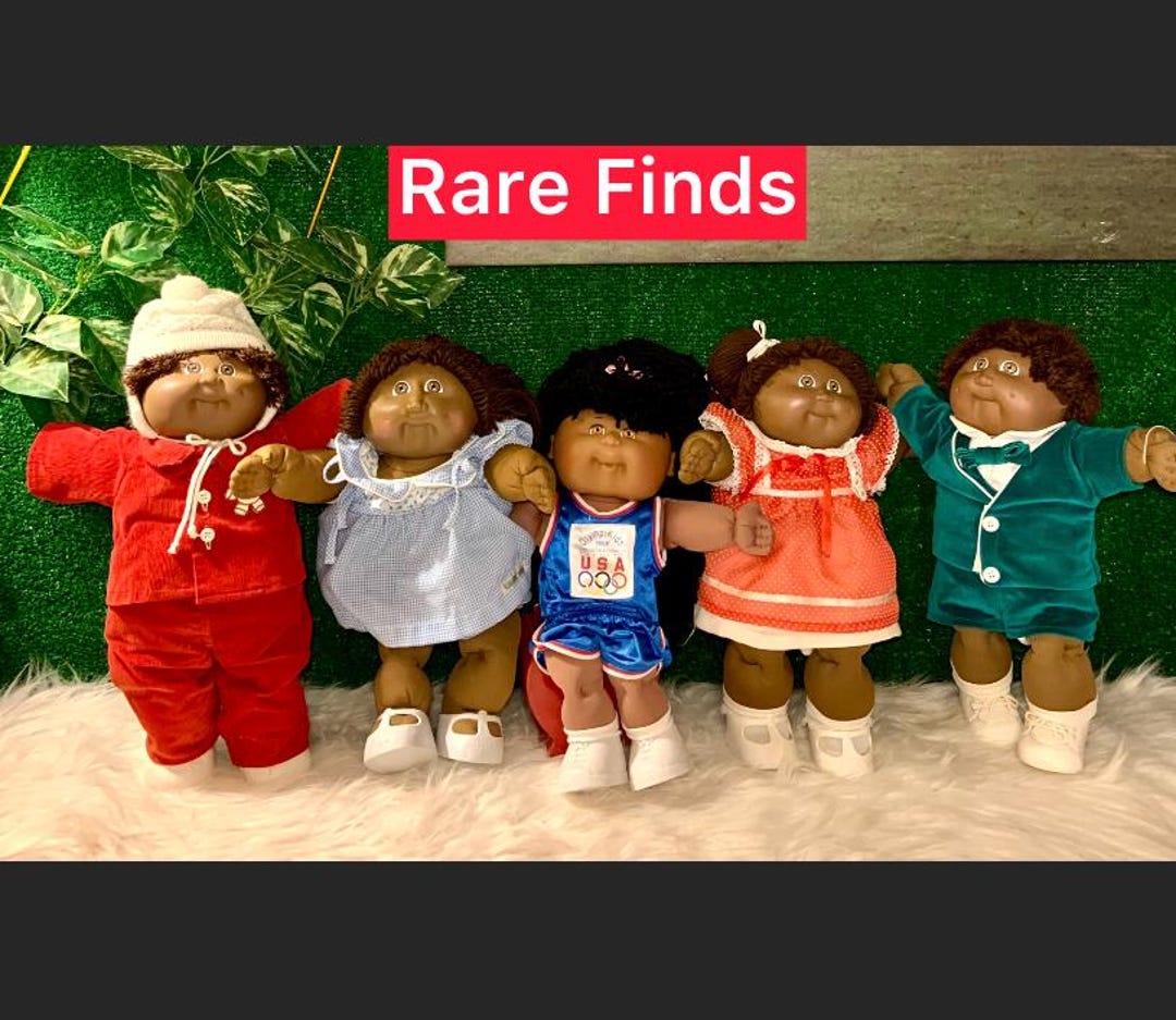 African American Cabbage Patch Kids…..lot of 5…. Rare Finds - Etsy