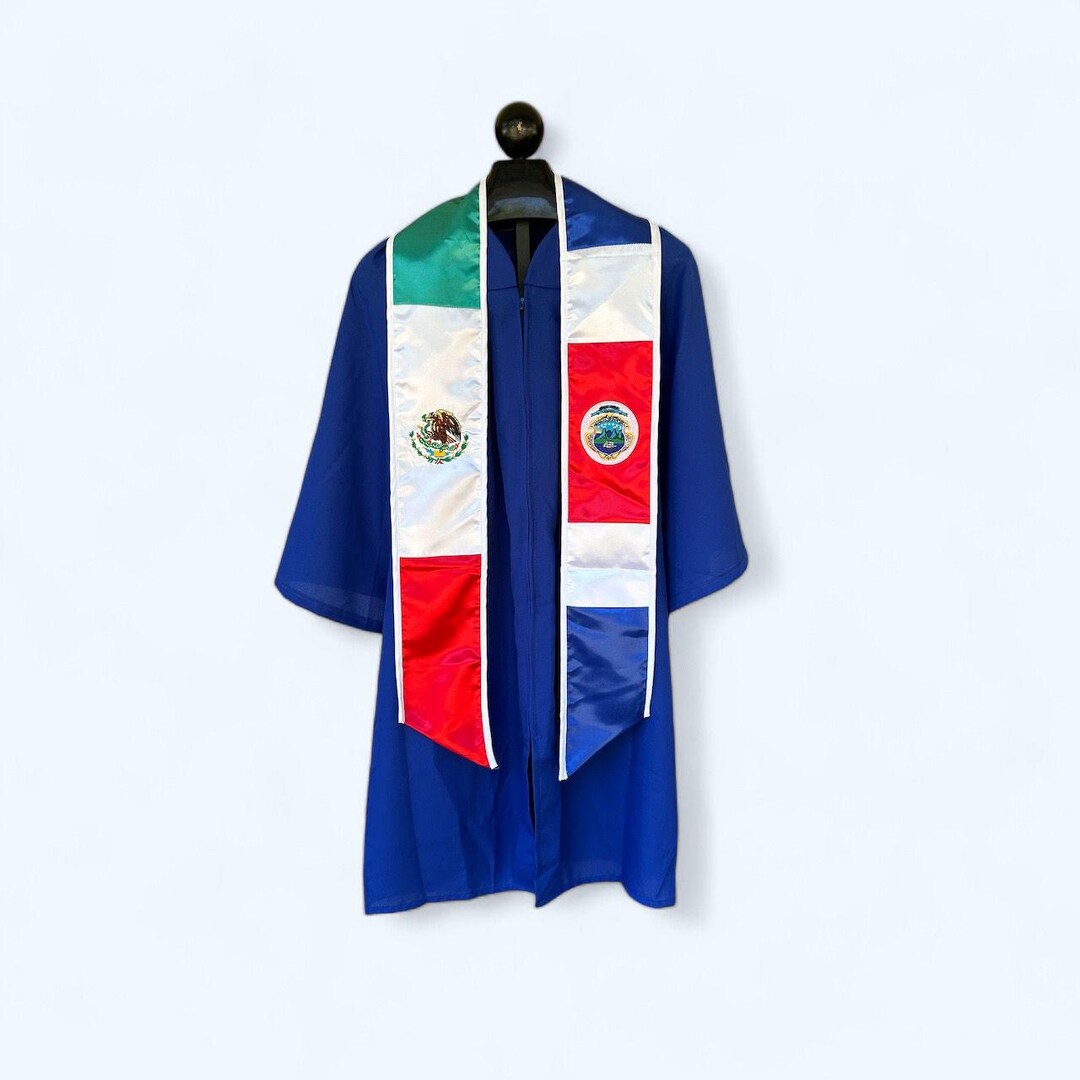 Mexico & Costa Rica Stole, Latino Hertiage, Mexican Based, Class of ...