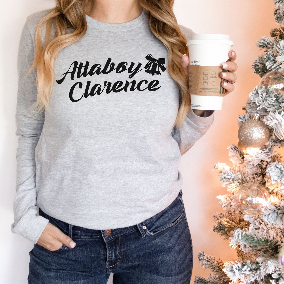 It's a Wonderful Life Long Sleeve T Shirt for Holidays, Attaboy ...