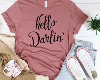 Darlin' Southern Girl Bellacanvas Screenprint Tee - Etsy