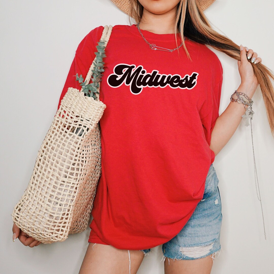 Midwest Shirt, Oversized Tshirt, Midwestern Clothing, Farm Girl Shirt ...