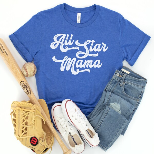 All Star Baseball Shirt - Etsy