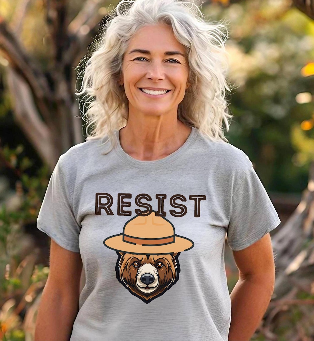 Bear Resist Shirt, National Parks Shirt, National Forest Tshirt Anti ...